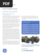 GE Power & Water LM6000-PFplus Gas Turbine Datasheet1xxx 1540752528 | PDF | Gas Turbine | Energy ...