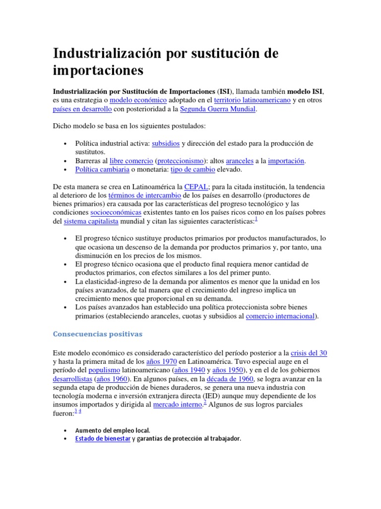 Modelo Isi | PDF | Ciencias económicas | Economias