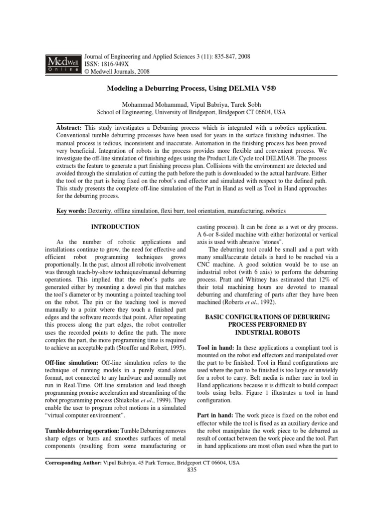 DELMIA Tutorial PDF | PDF | Robotics | Simulation