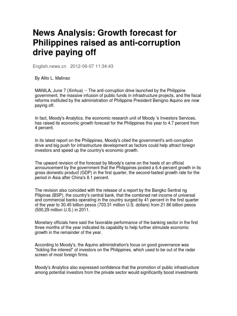 Extent Of Public Corruption In The Philippines – Estrich Mobil