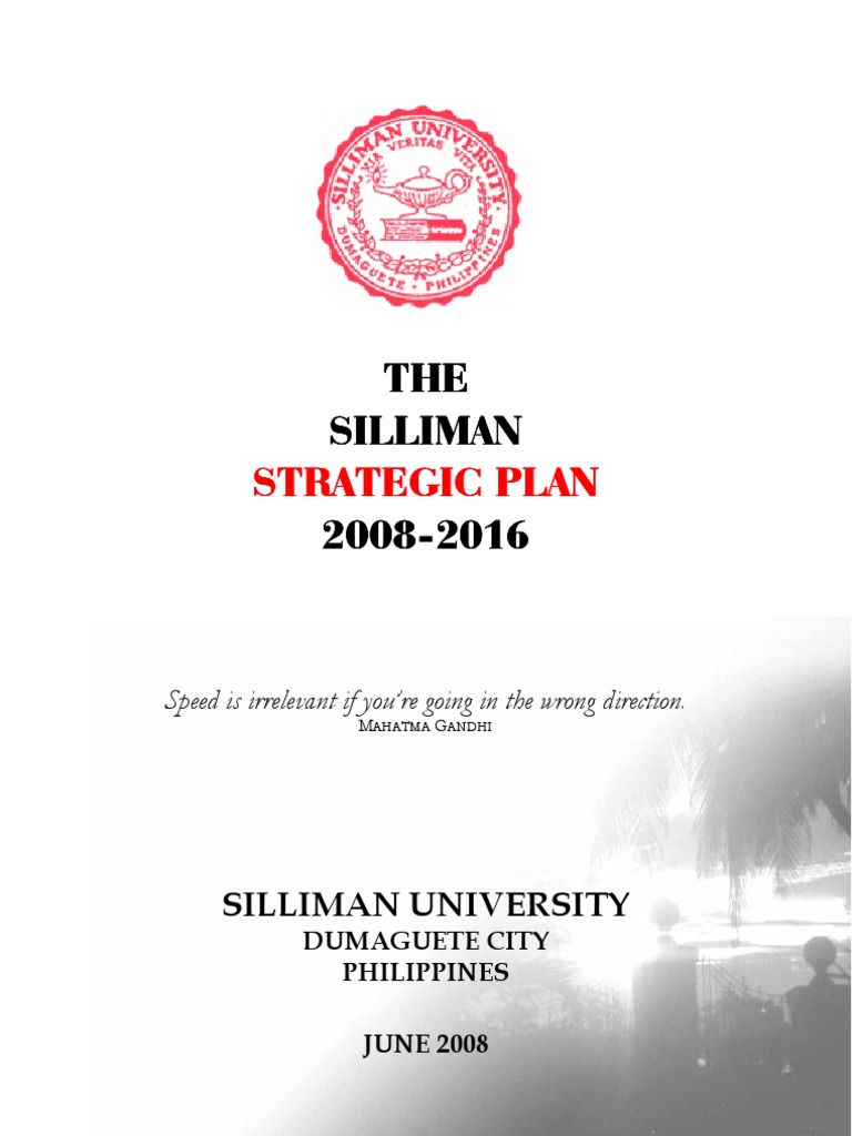 Strategic Plan 2008 2016 | PDF | Strategic Planning | University