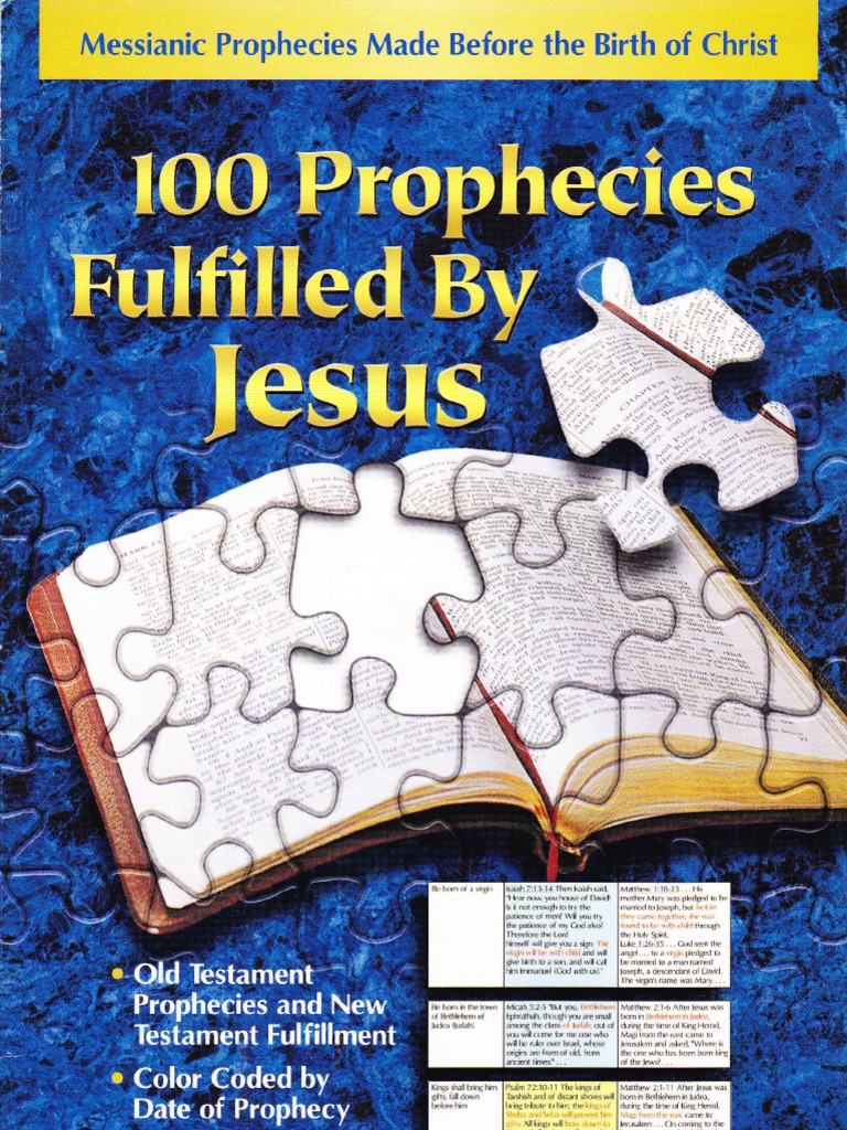 Fulfilled Messianic Prophecies of Jesus | PDF | Gospel Of Matthew ...