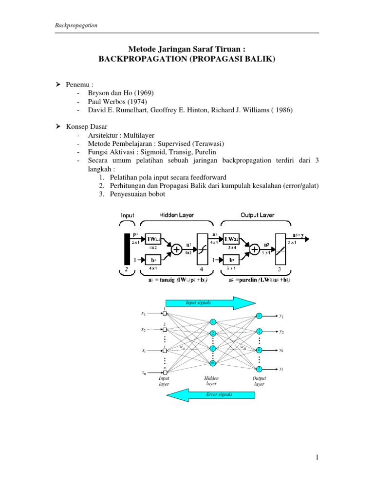 Backpropagation | PDF