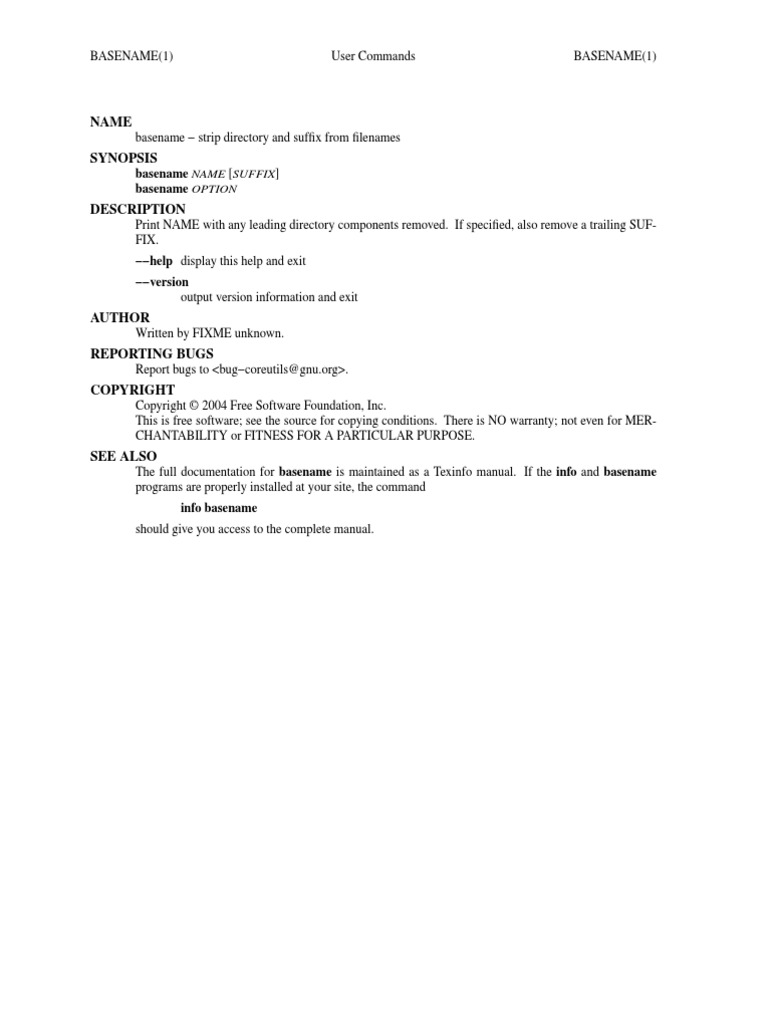 Unix Entire Commands Manual | PDF | Command Line Interface | Free Software