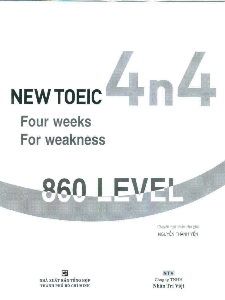 4n4 New Toeic 860 Level | PDF