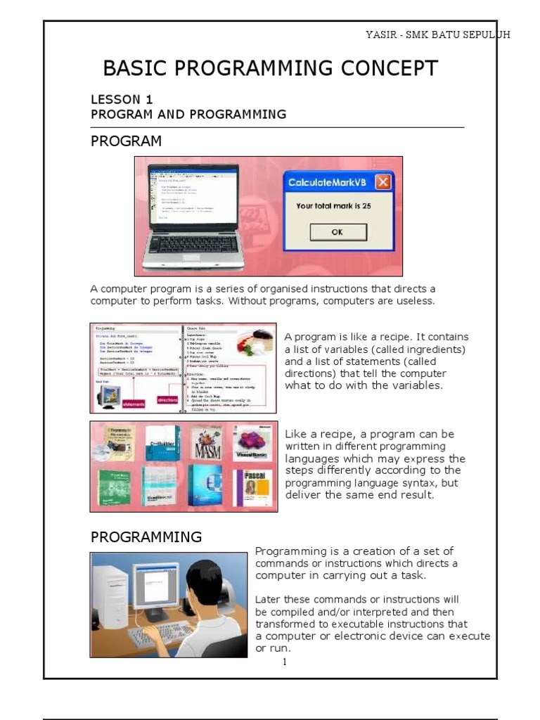 ICT Form 5 Chapter 1 | Data Type | Assembly Language