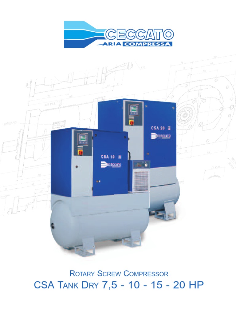 Csa 10 To 20 | PDF | Gas Compressor | Clothes Dryer