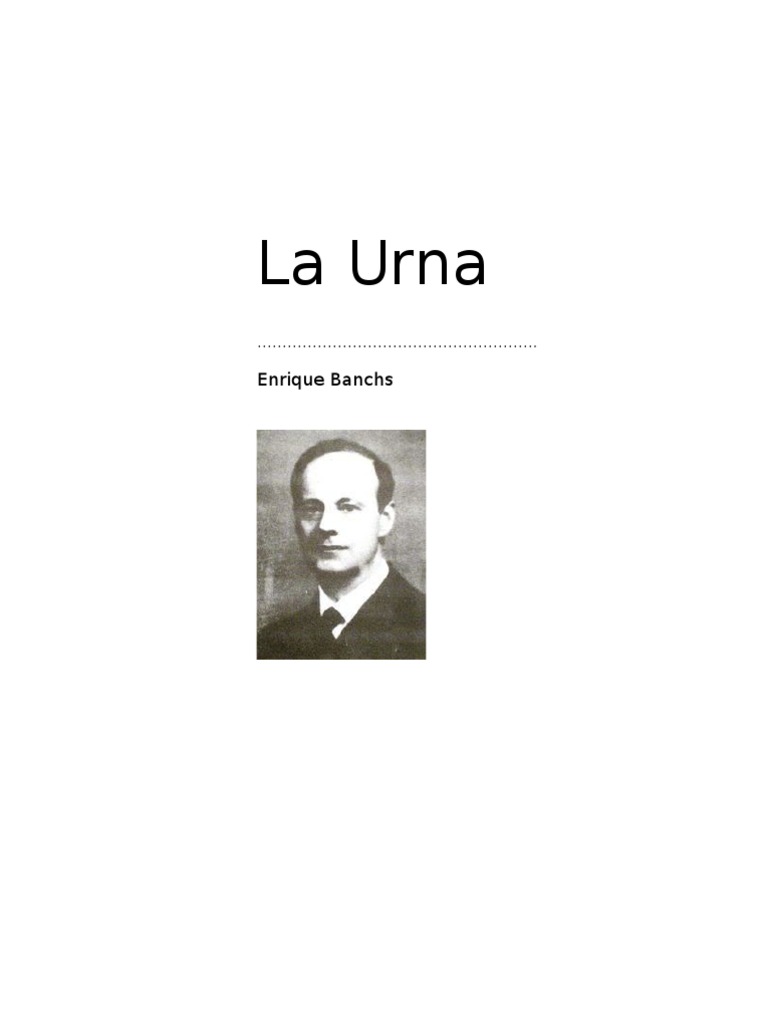 Poemas de Enrique Banchs: La Urna | PDF | Poesía