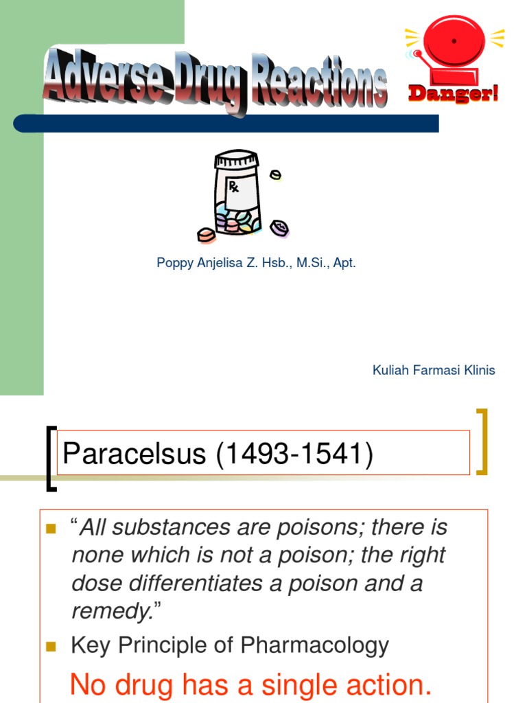 Reaksi Obat Tak Diinginkan (ROTD) | PDF