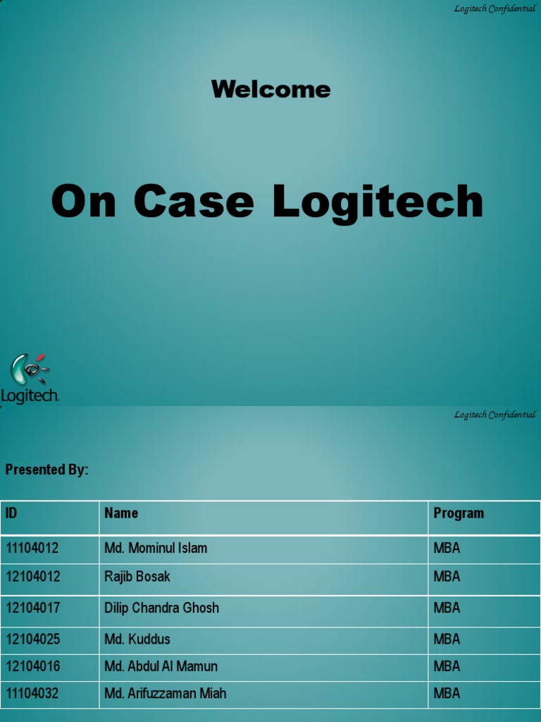 Logitech | PDF | Strategic Management | Business