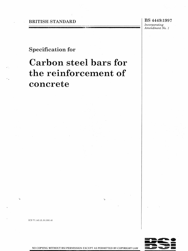 BS 4449 | PDF