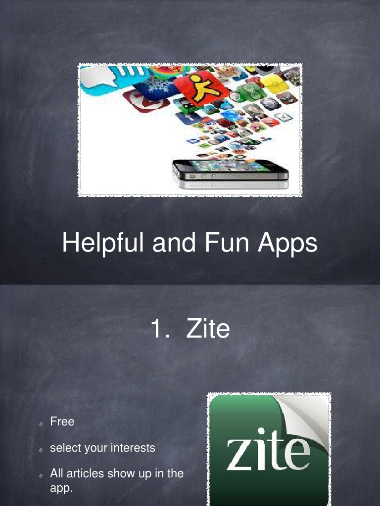 25 Helpful Apps | PDF