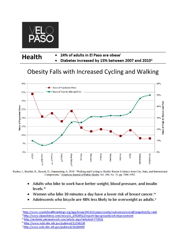 VeloPaso Health Handout On Obesity | PDF | Social Science