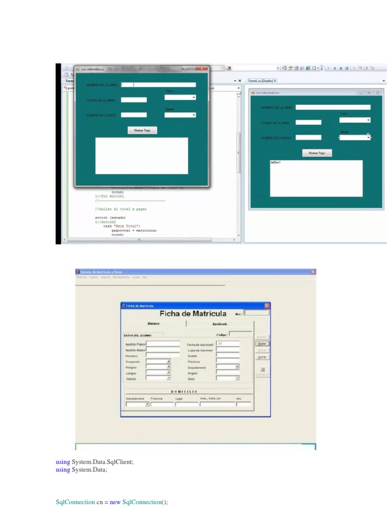 System - Data.Sqlclient System - Data : Using Using | PDF | Technology ...