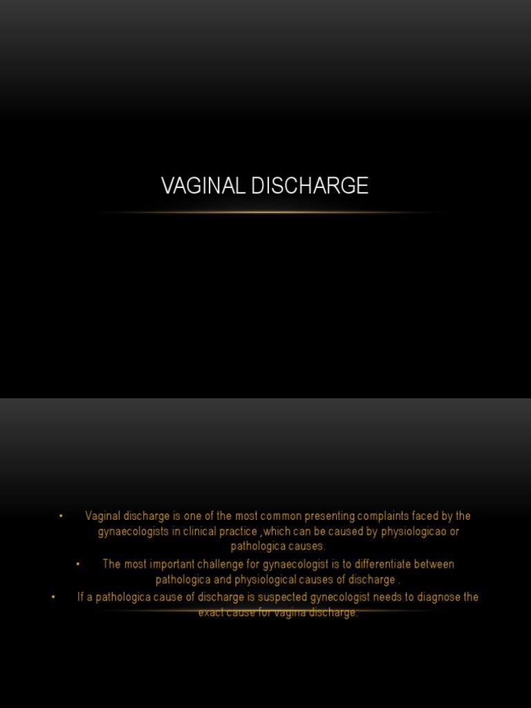 Vaginal Discharge | PDF | Herpes Simplex | Sexual Health