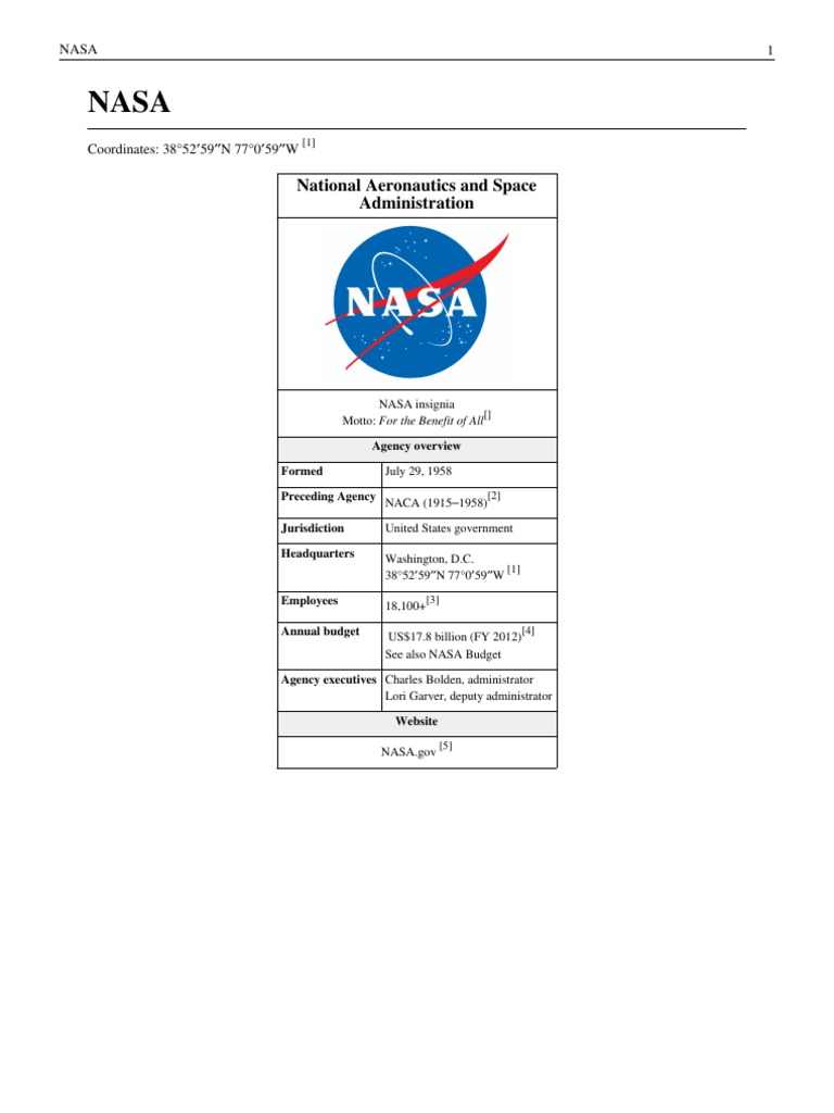 NASA | PDF | Nasa | International Space Station