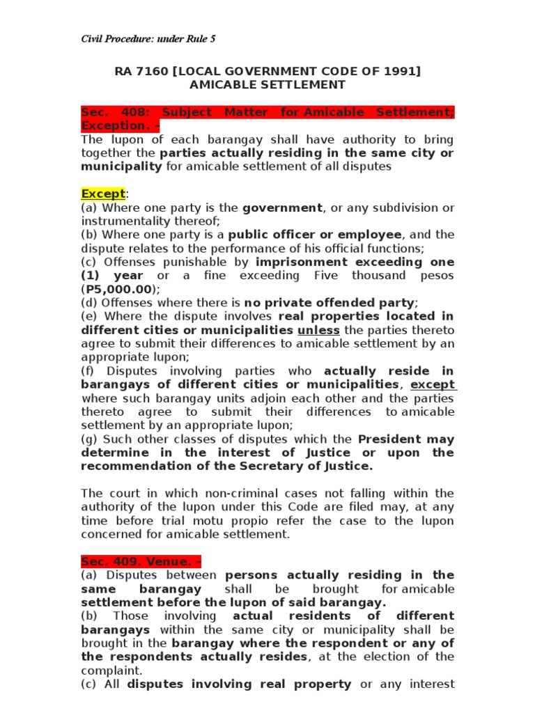 Amicable Settlement | PDF | Mediation | Arbitration