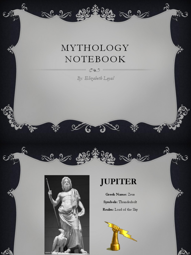 Greek Mythology Overview Notebook | PDF | Minotaur | Orpheus