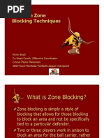 Offensive Line Manual | PDF | Sports Rules And Regulations | American ...