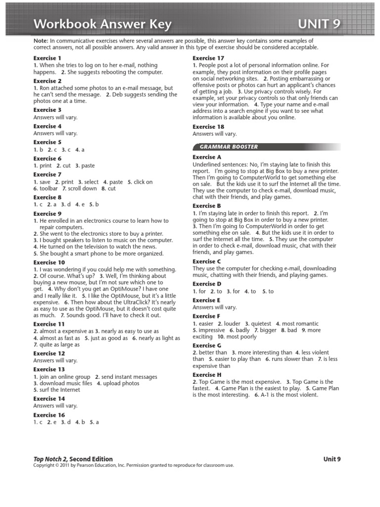 TP 02 Unit 09 Workbook Ak | PDF | Social Networking Service | Email