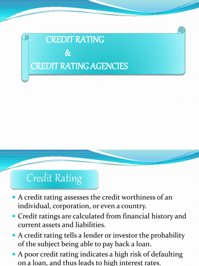 Credit-Rating-Ppt.pptx | Credit Rating Agency | Credit (Finance)