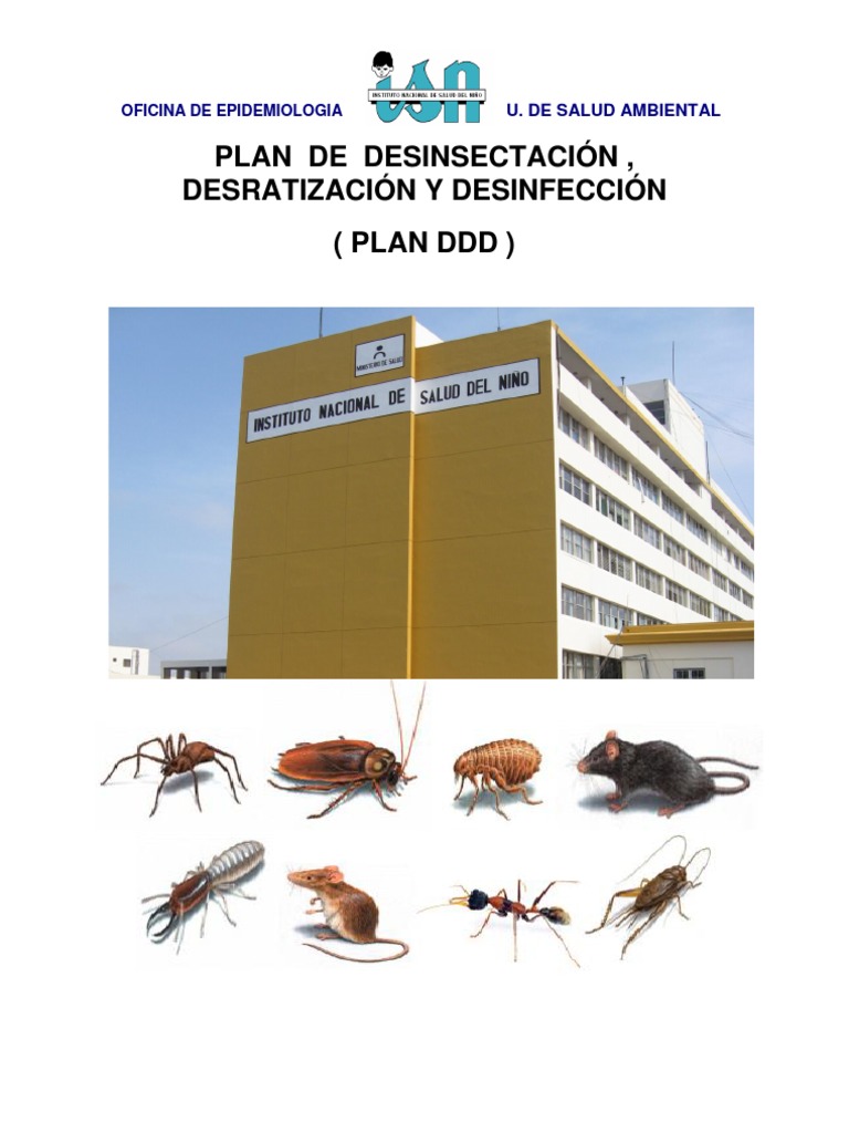 Plan DDD SP | PDF | Rata | Plaga (organismo)