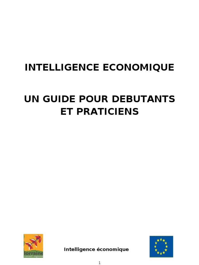 Intelligence Economique | PDF | Gestion des connaissances | Business
