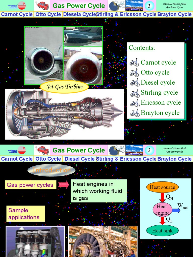 Gas Power Cycles | PDF