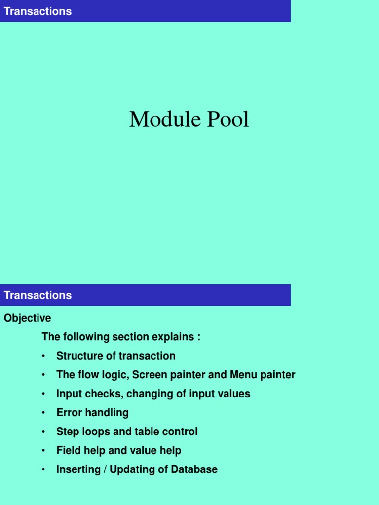 Dialog Programming - SAP | PDF | Control Flow | Computing