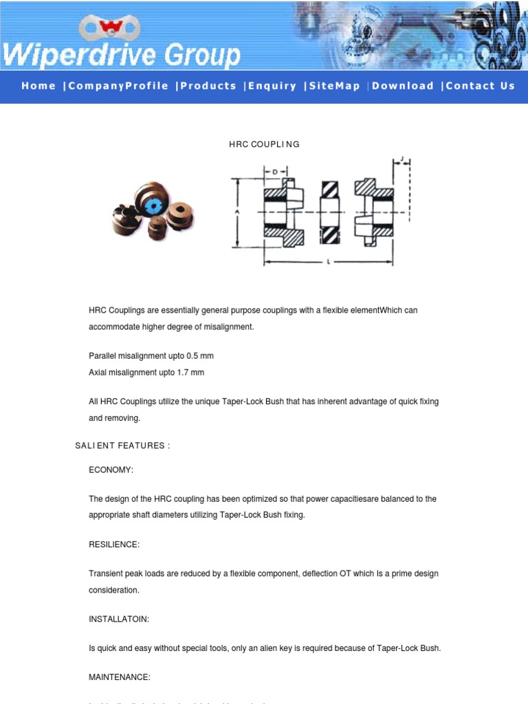 HRC Coupling | PDF