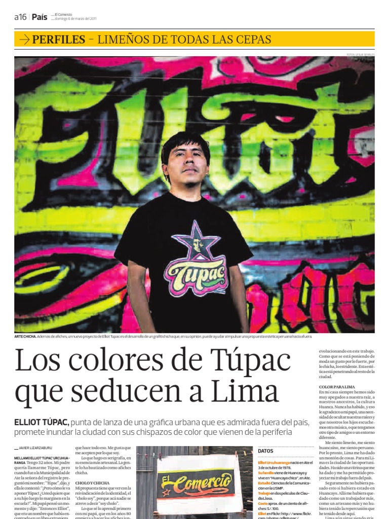 Elliot Tupac | PDF | Lima | Perú