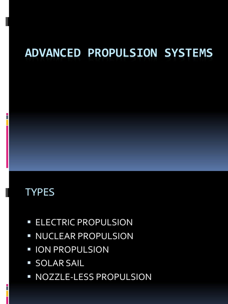 Electric Propulsion | PDF | Spacecraft Propulsion | Rocket Engine