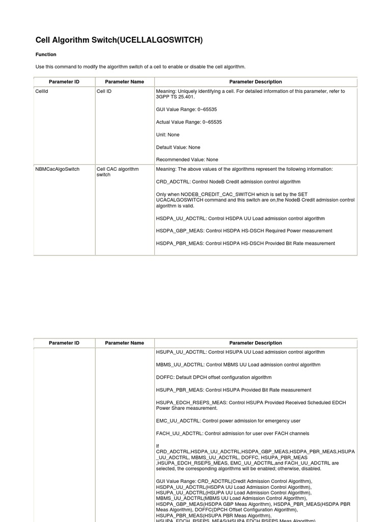 Cell Algorithm Switch | PDF | High Speed Packet Access | Areas Of Computer Science
