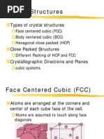 FCC (111) Plane Density Analysis | PDF