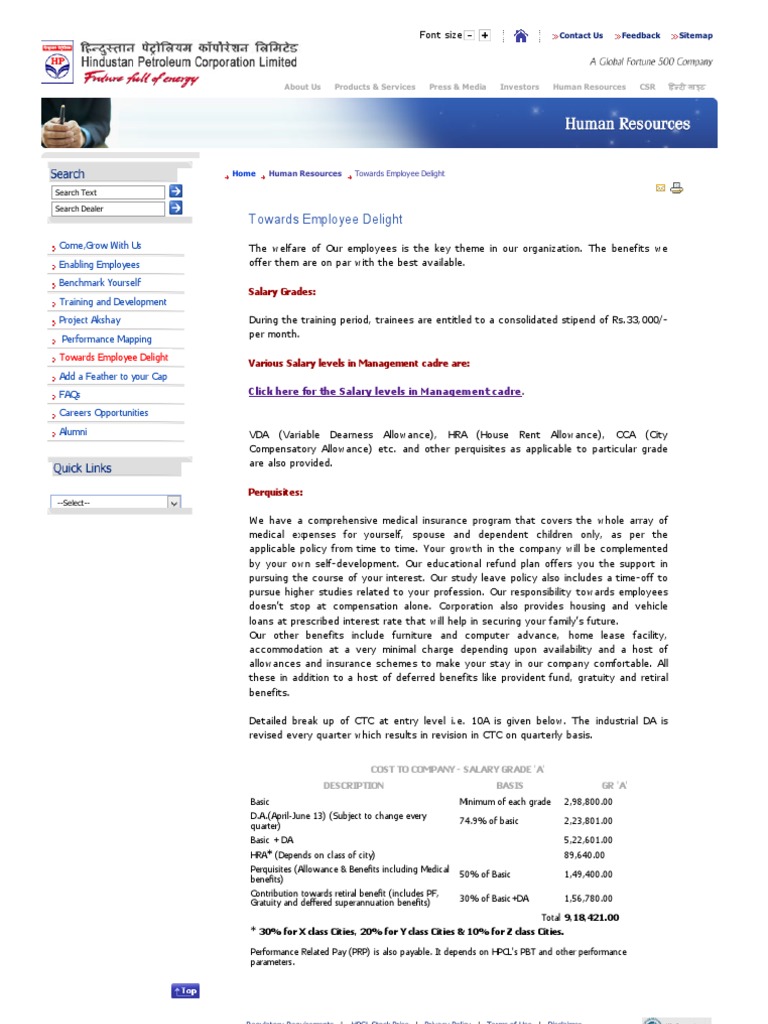 Salary Details1 | PDF | Employee Benefits | Employment