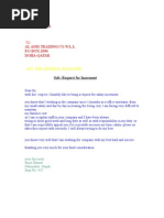Salary Increment Request Letter | PDF | Business