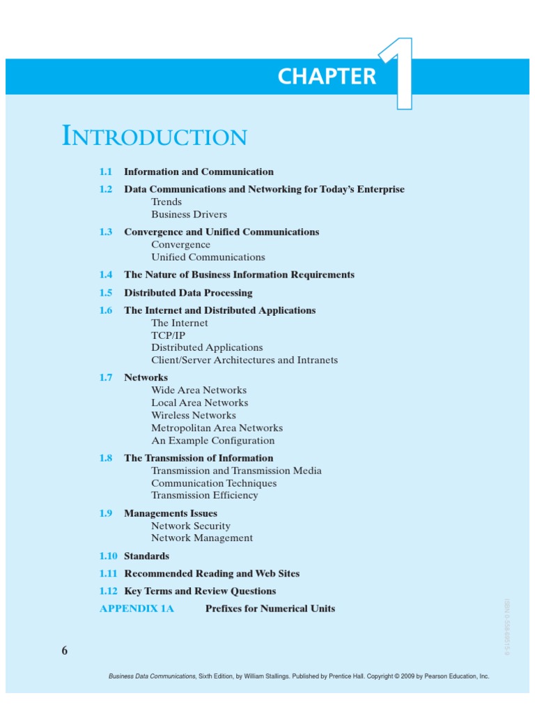 Business Data Communications 6e Ch01 | PDF | Computer Network ... Business Data Communications 6e Ch01 | PDF | Computer Network ...