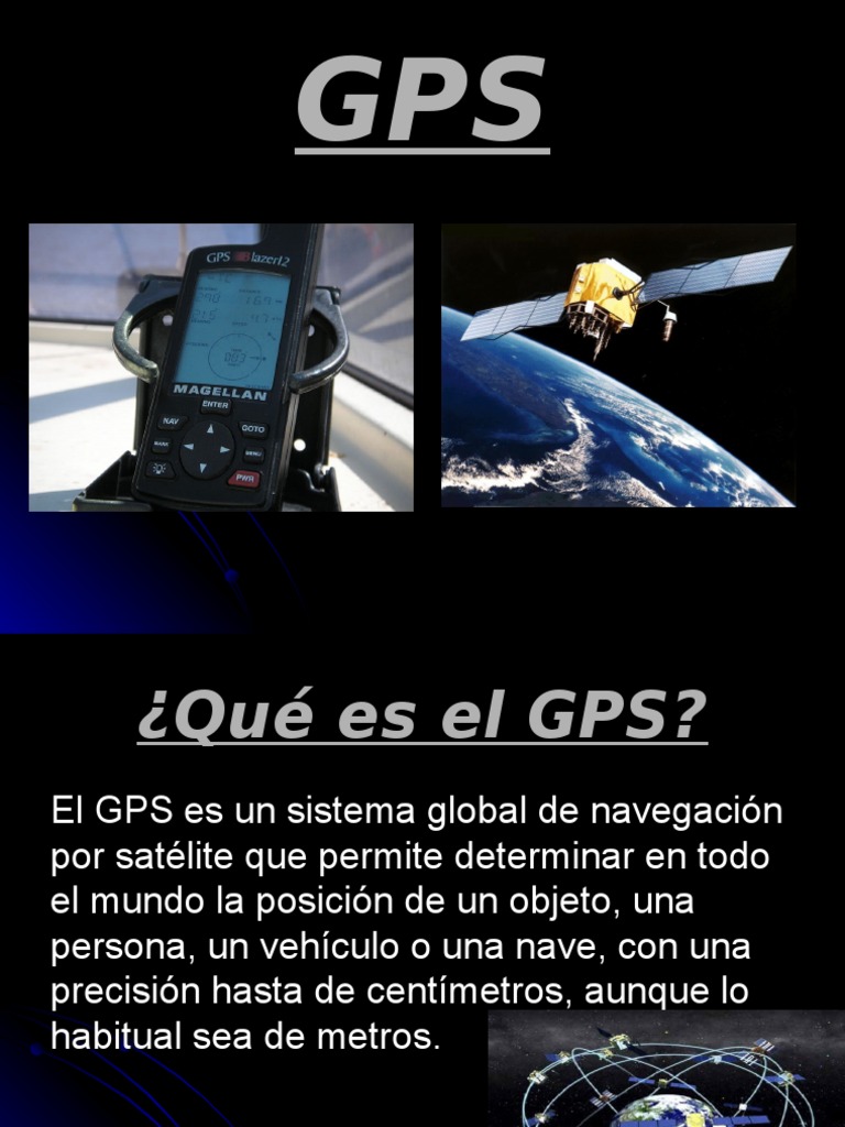 Gps | PDF | Sistema de Posicionamiento Global | Tecnologías de vuelos ...