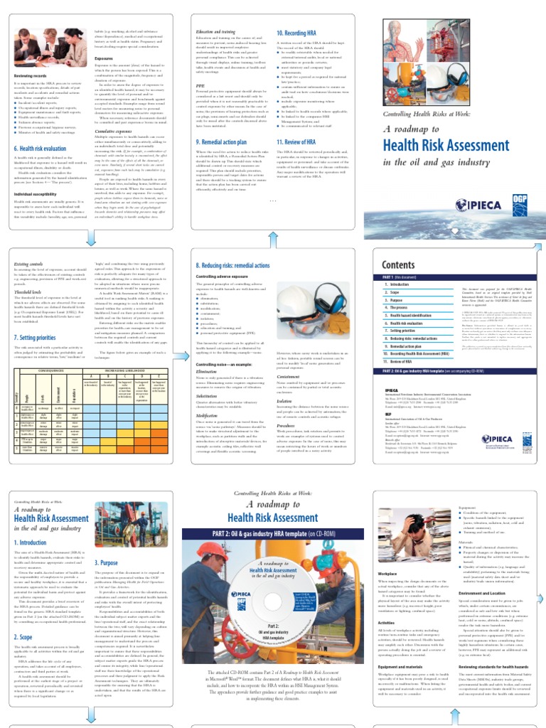 384 Health Risk Assessment PDF | PDF | Risk | Personal Protective Equipment