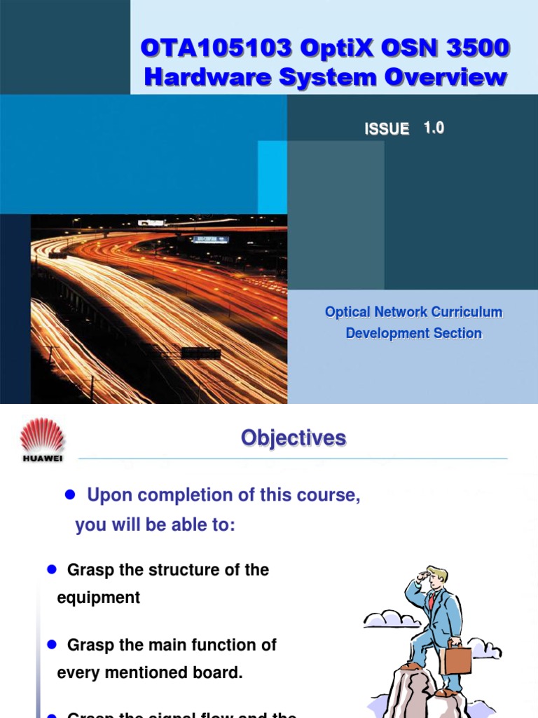OptiX OSN 3500 Hardware System Overview ISSUE1.0 | PDF | Amplifier | Booting