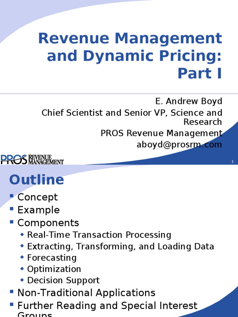 Revenue Management | PDF | Microeconomics | Market (Economics)