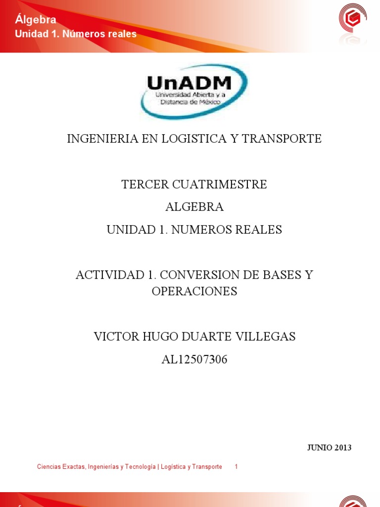 Lalg U1 A1 Vidv | PDF