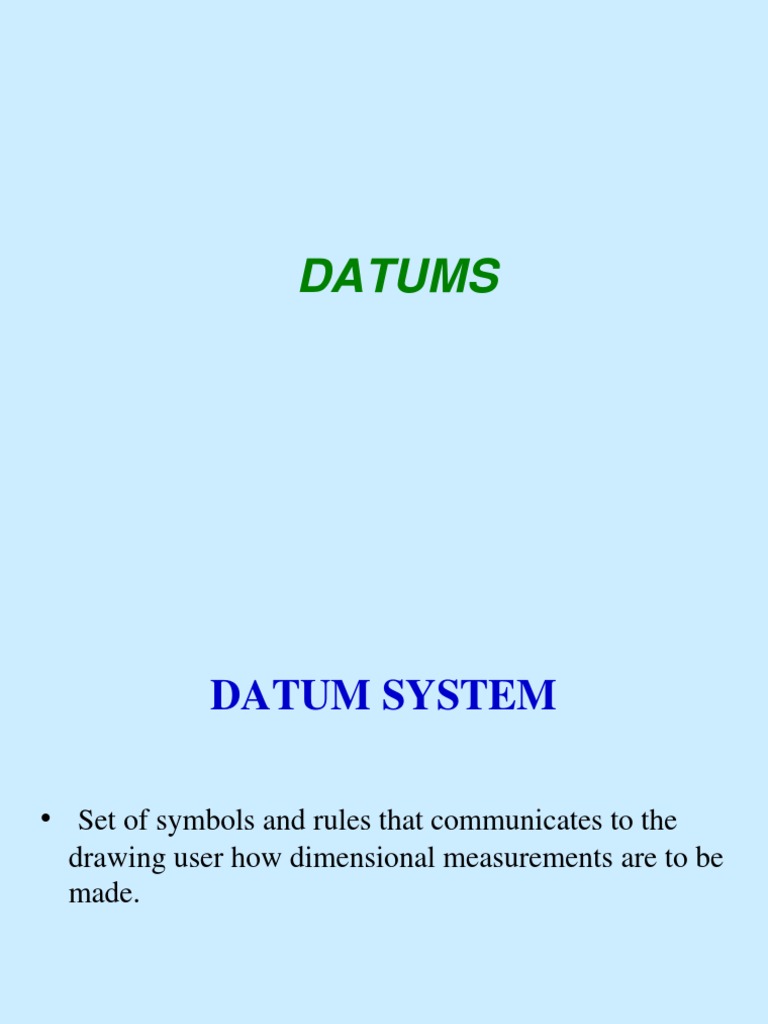 DATUMS | PDF | Mathematical Analysis | Space