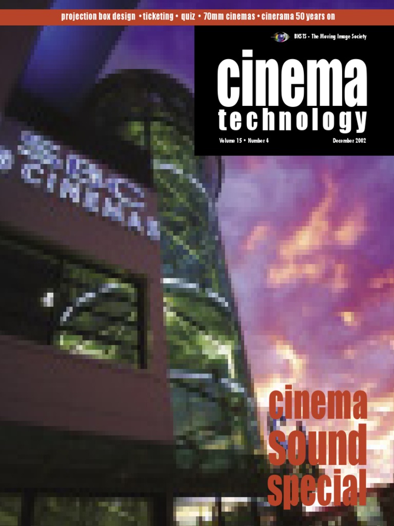 Cinema Hall Design | PDF | Movie Theater | Media Technology