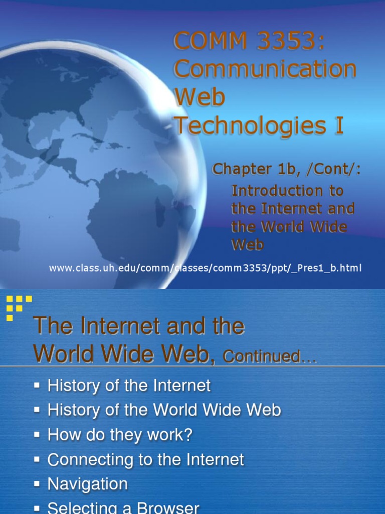 3353 - Pres1b (1) DFFFFFFFF | PDF | World Wide Web | Internet & Web