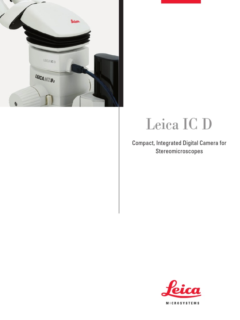 Leica ICD Brochure en | PDF | Digital Camera | Pixel