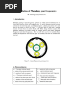 Planetary Gear Ratio Calculations | PDF | Gear | Machines
