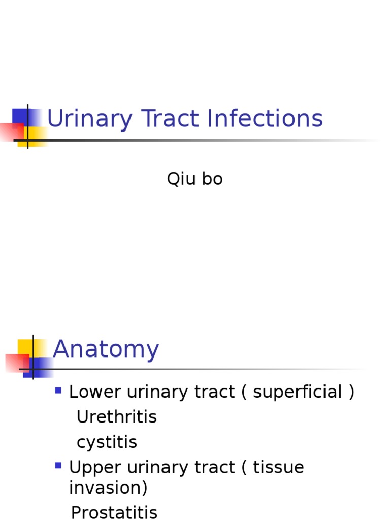 Urinarytract Infection | PDF | Urinary Tract Infection | Urology