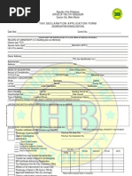 Application Form For Registration of Workers Association | PDF ...