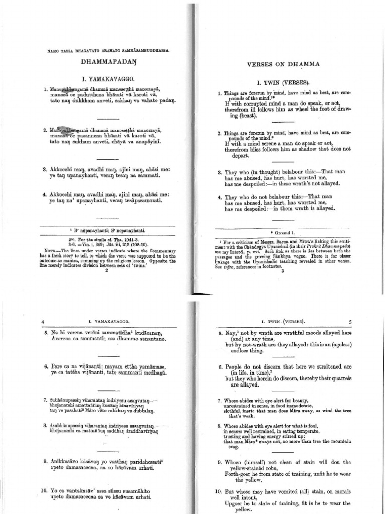 Dhammapada | PDF | Nature